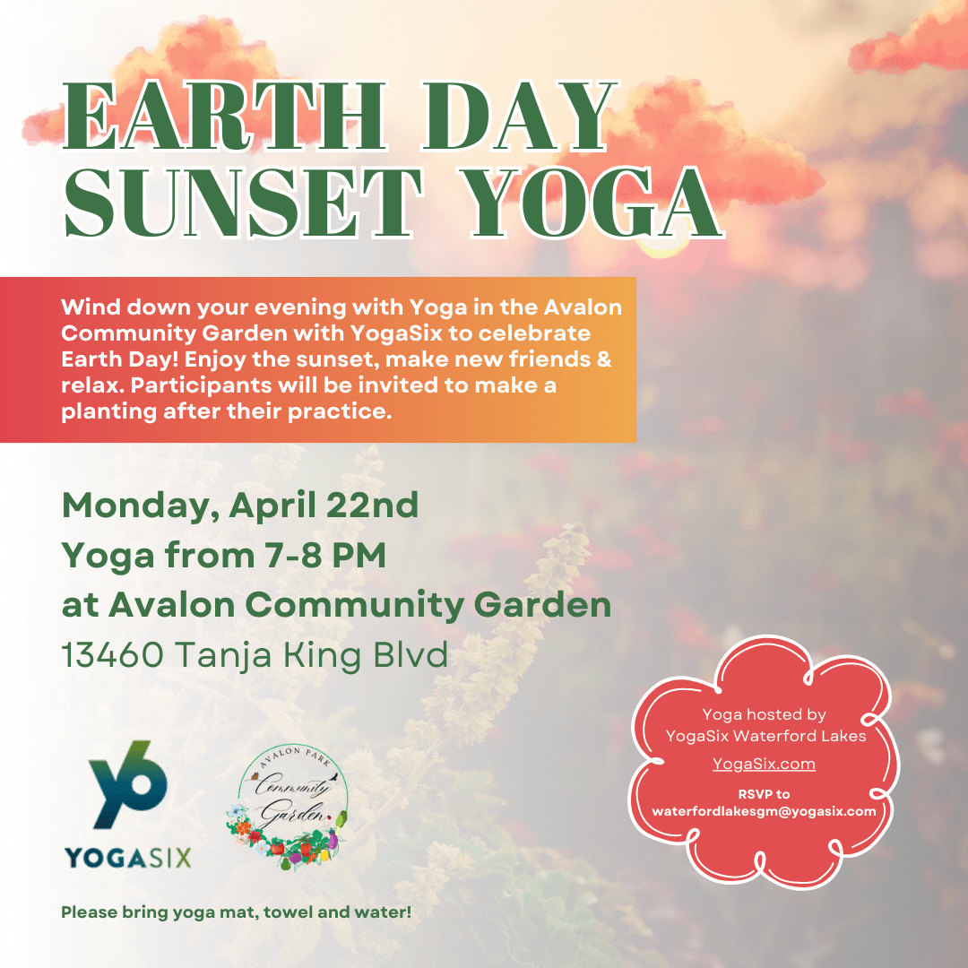 EARTH DAY SUNSET YOGA – Avalon Park Arts & Culture Center