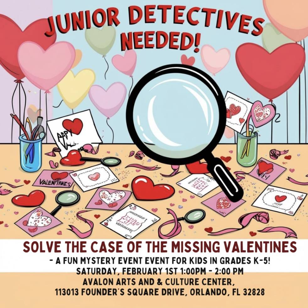 Solve the Case of The Missing Valentines – Avalon Park Arts & Culture ...